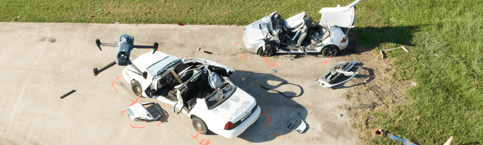 Flux de travail pour la reconstitution d'un accident avec le Mavic 3 ...